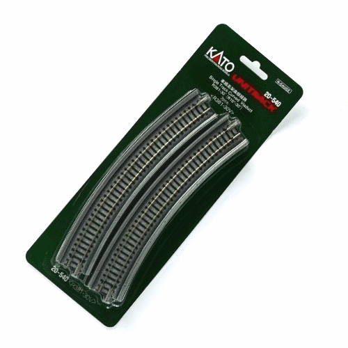 Kato 20-540 N 381mm Radius 30º Single Track Viaduct Curve Track [2] UniTrack | PowerHobby