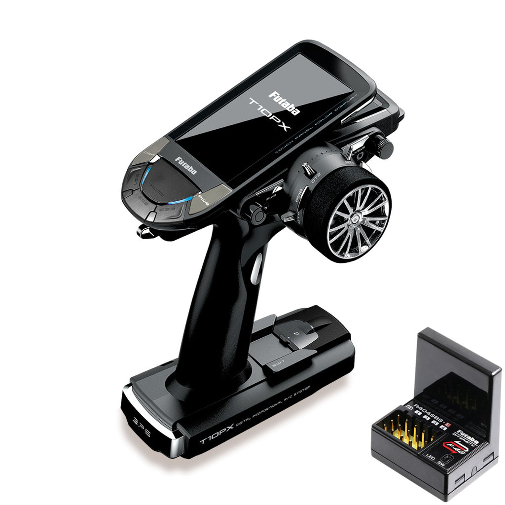 Futaba 10PX 2.4GHz 10-Channel T-FHSS Spec Radio System w/ R404SBSE Receiver | PowerHobby