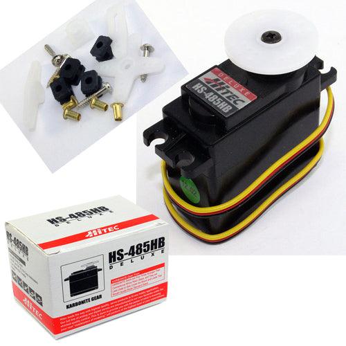 Hitec HS-485HB Deluxe HD BB Karbonite Gear Servo HS485HB / HS485 / 485