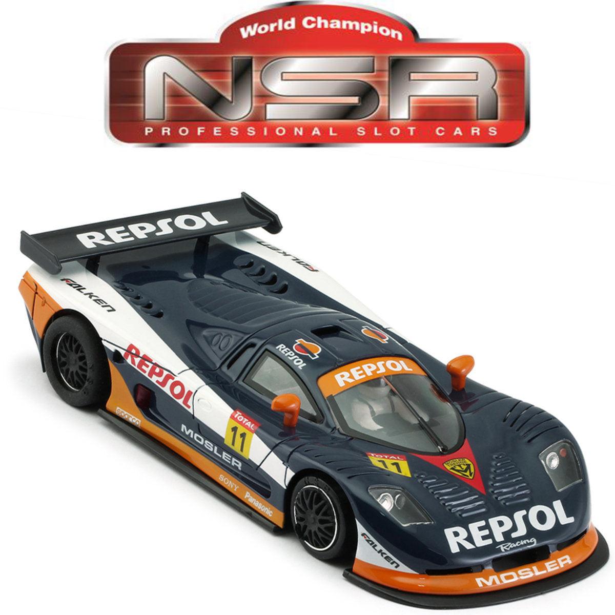 NSR Mosler MT900R Repsol #11 EVO5 Anglewinder 1/32 Slot Car 0212AW ...