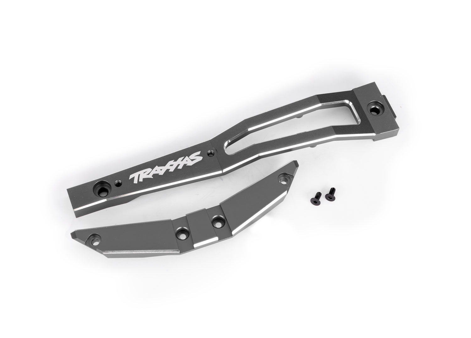 Traxxas 10221-Gray Aluminum Front Chassis Brace MAXX SLASH / MAXX ...