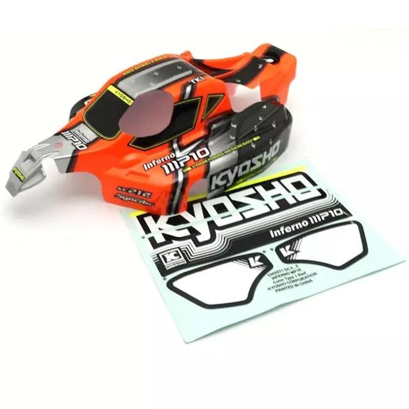 Kyosho IFB119RD MP10 ReadySet Inferno Pre-Painted Nitro Buggy Body (Red ...