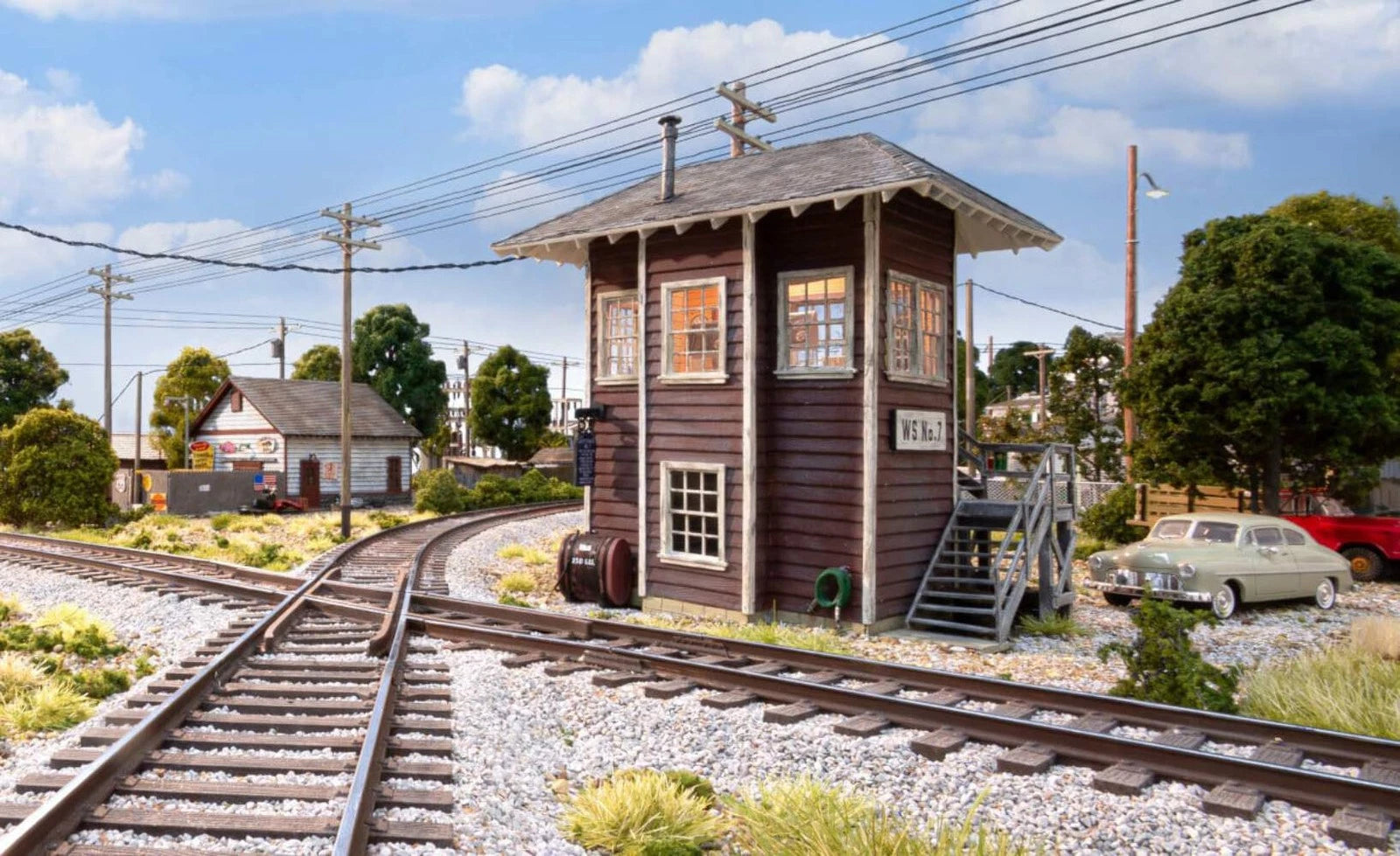 Woodland Scenics BR5074 HO Scale Built Up Structure - Interlocking ...