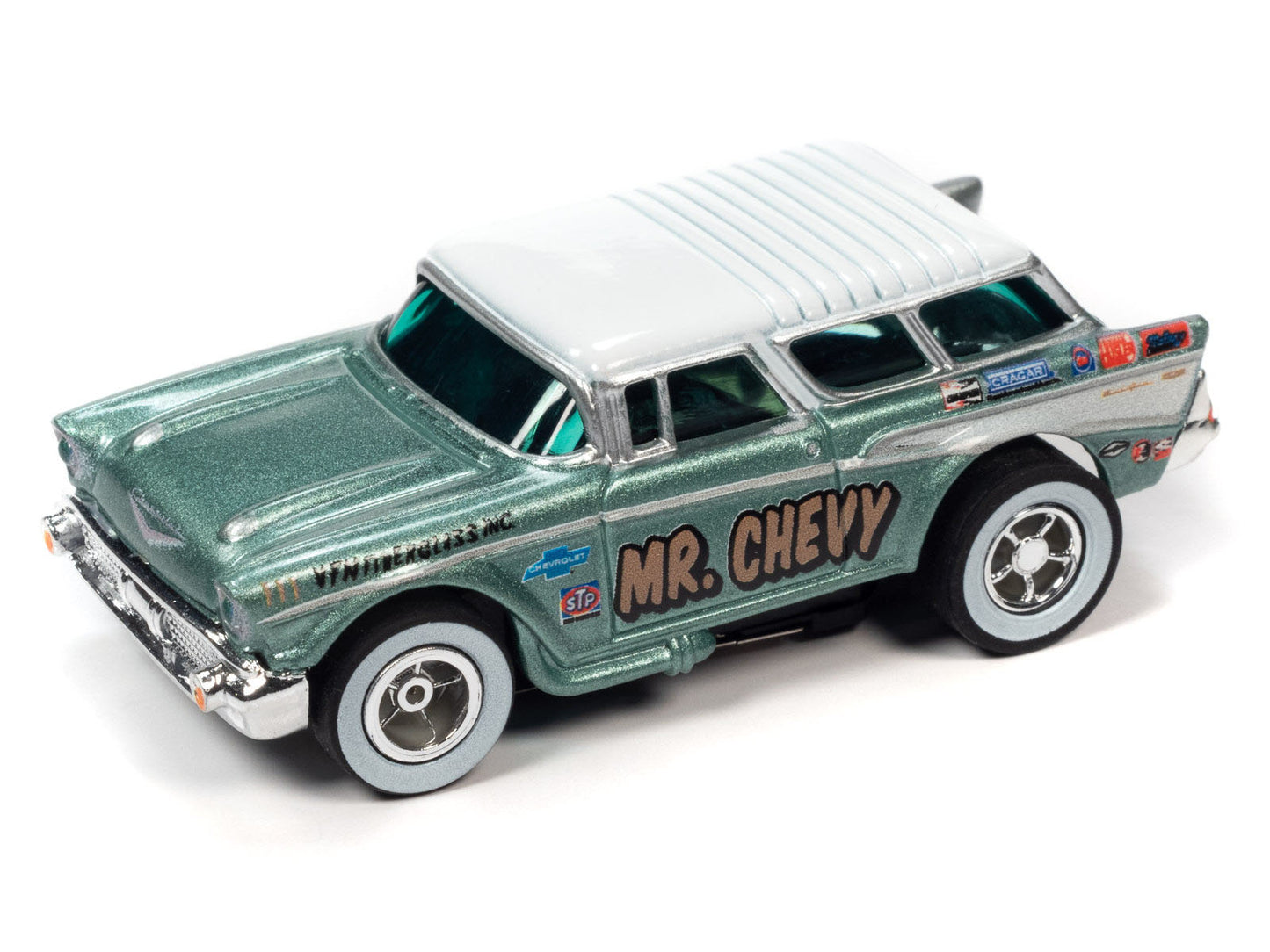Auto World Exclusive 1957 Chevy Chevrolet Nomad HO Slot Car for AFX | PowerHobby