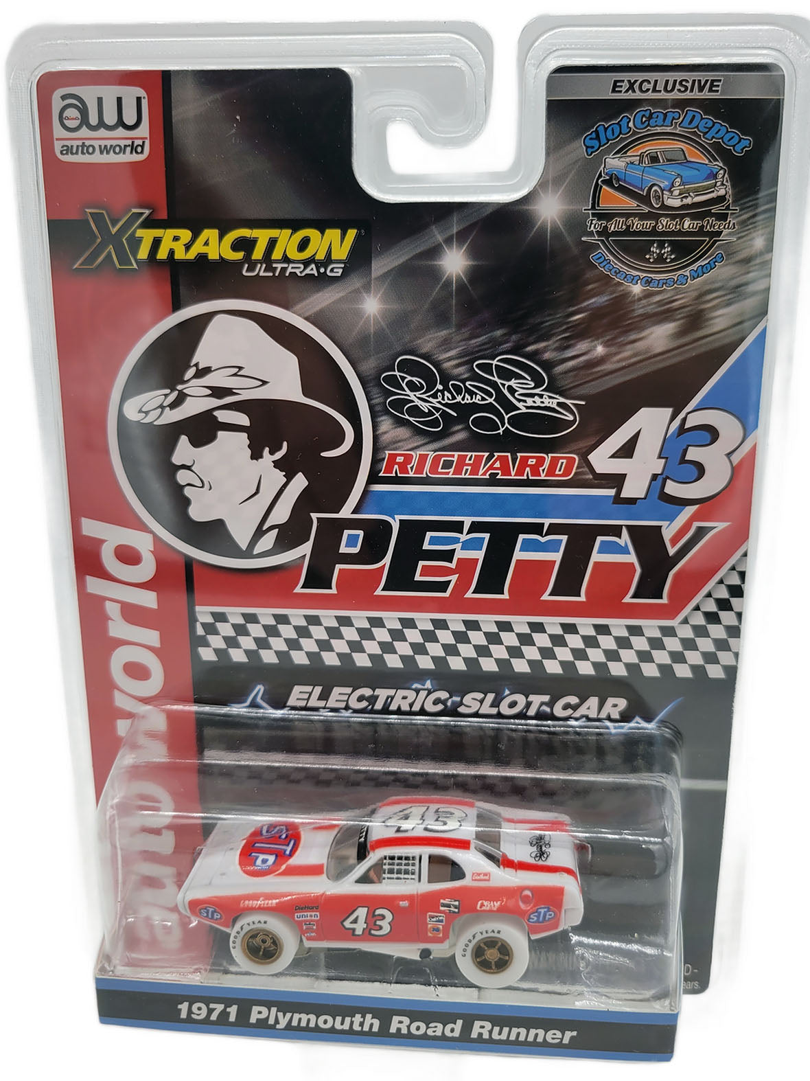 Auto World Exclusive iWheels Richard Petty '71 Plymouth Road Runner HO ...