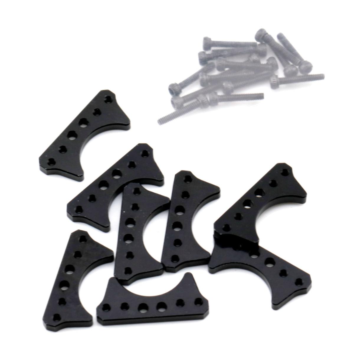 Powerhobby Aluminum Shock Plates Axial SCX24 | PowerHobby