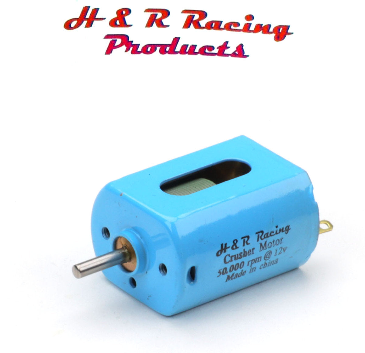 H&R Racing HRMX1 Crusher Motor 50,000 RPM 50K 2MM Shaft 1/24 Slot Car ...