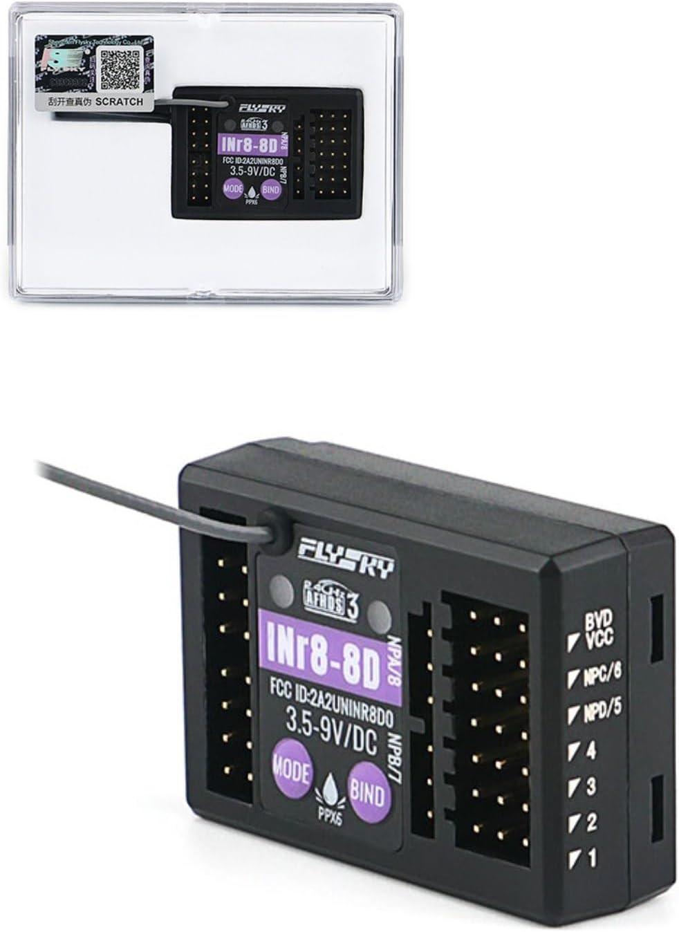 Flysky INR8-8D 8-Channel 3rd Gen 2.4G Receiver | PowerHobby