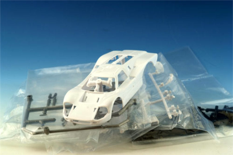 MRRC Ford GT40 MkIV White Unpainted Body kit 1/32 Slot Car MC206BD04202 ...