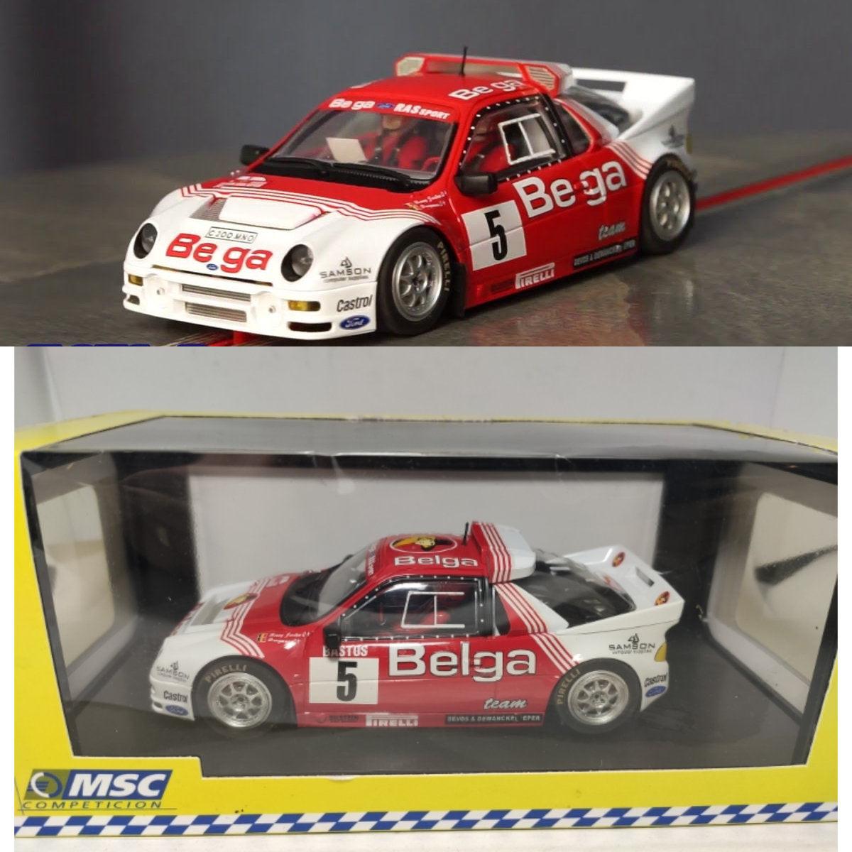 MSC Ford RS200 Rally Ypres 1986 1/32 Slot Car MSC-6006 | PowerHobby