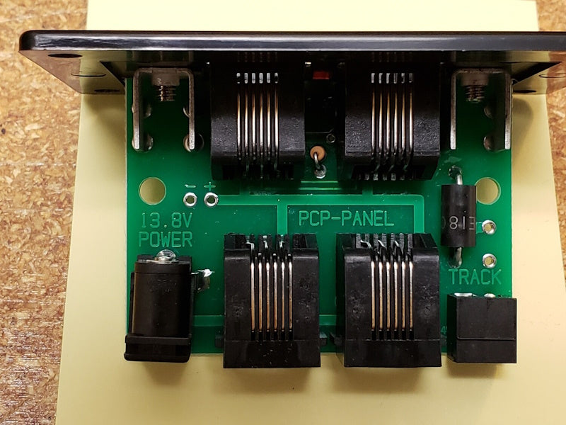 NCE 524-222 PCP Power Cab Connection Panel with Two Pin Track Plug ...