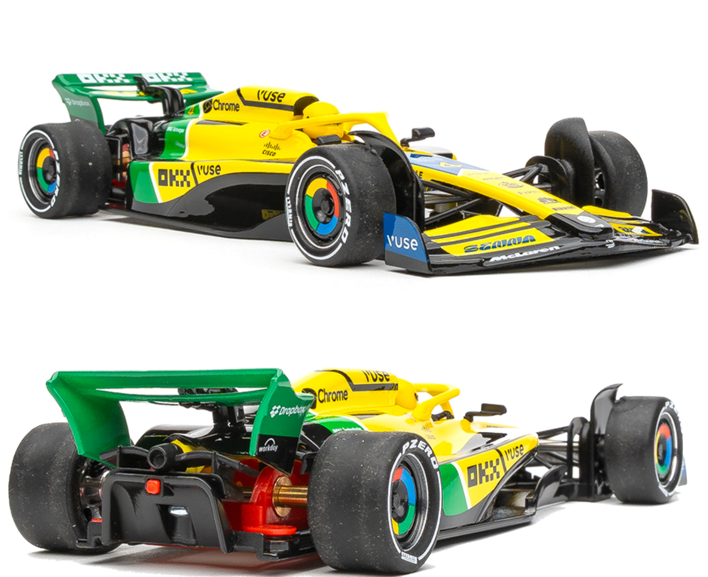 NSR Formula 22/26 Monaco GP Senna Tribute Livery #4 1/32 Slot Car F1 ...