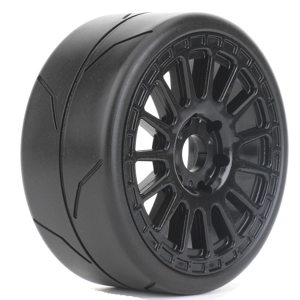 Powerhobby 1/8 GT QUICKER Belted Mounted Tires 17mm Super Soft | PowerHobby