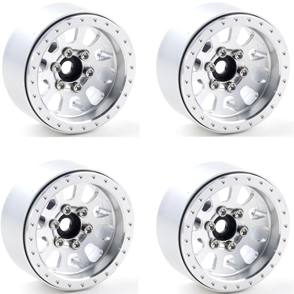 Atx Beadlocks RC4WD KMC 1.9" Dirty Harry Aluminum Beadlock Wheels (4)