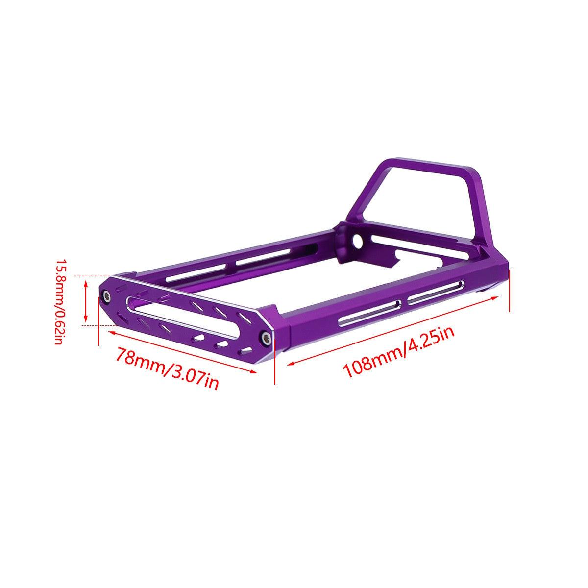 Powerhobby Flysky NB4 Radio Aluminum Frame Protector Purple | PowerHobby