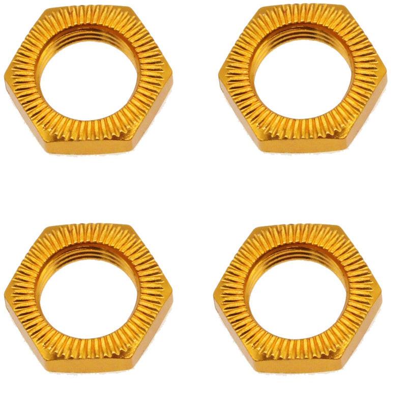 Powerhobby 17MM Serrated Wheel Nut Gold | PowerHobby