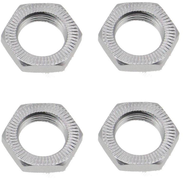 Powerhobby 17MM Serrated Wheel Nut Silver | PowerHobby