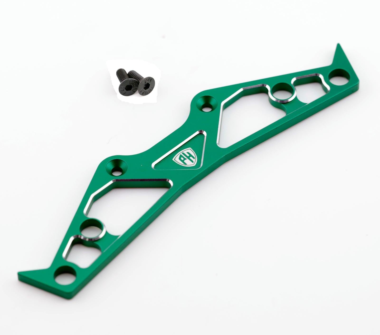 Powerhobby Aluminum Front Upper Bumper Green MST RMX 2.5 | PowerHobby