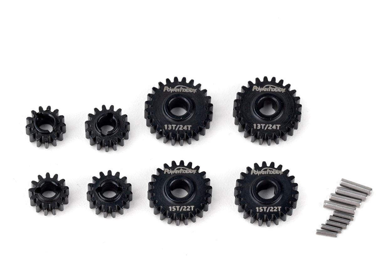 Powerhobby Chromely Steel overdrive Gears Redcat Ascent-18 (Front ...