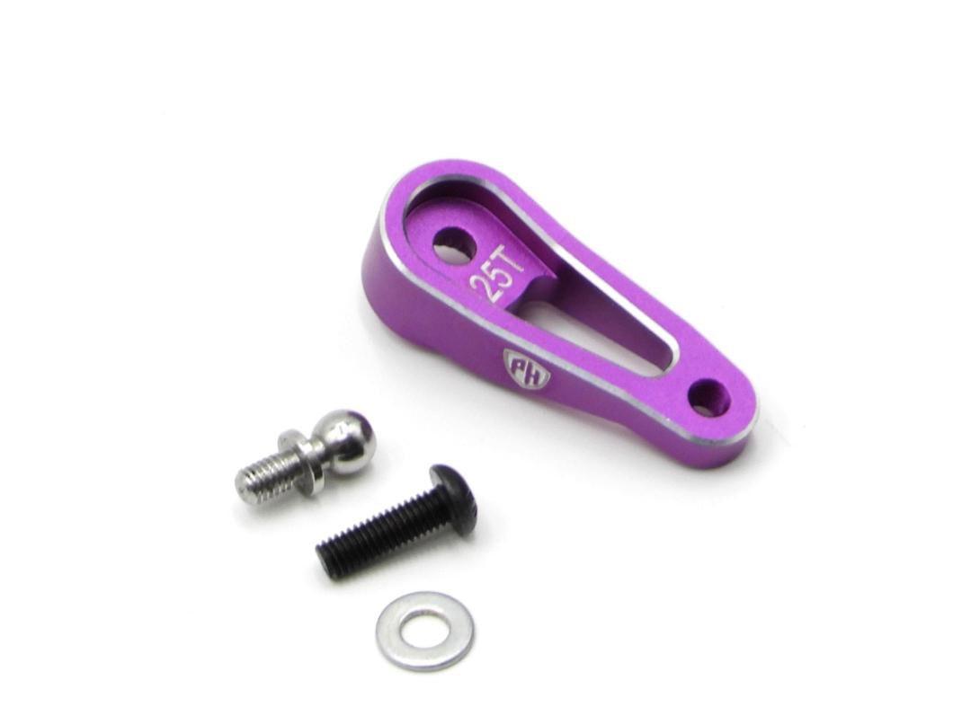 Powerhobby Aluminum 25T Servo Horn Purple MST RMX 2.5 | PowerHobby