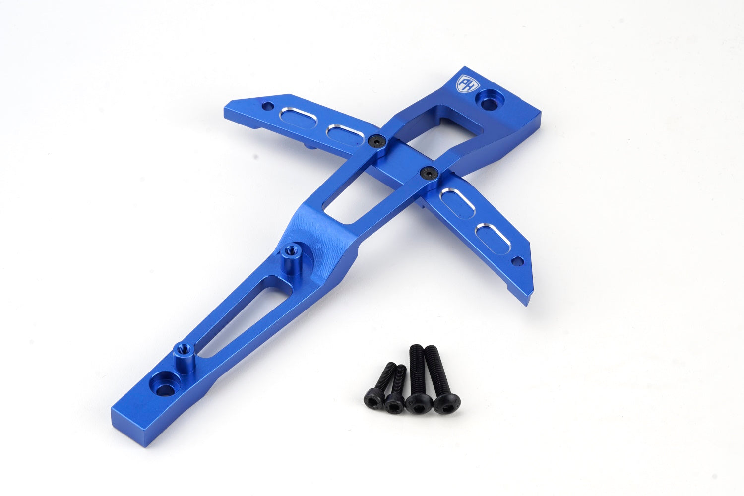 Powerhobby Aluminum Front Chassis Brace Blue FOR Traxxas Maxx / Maxx ...