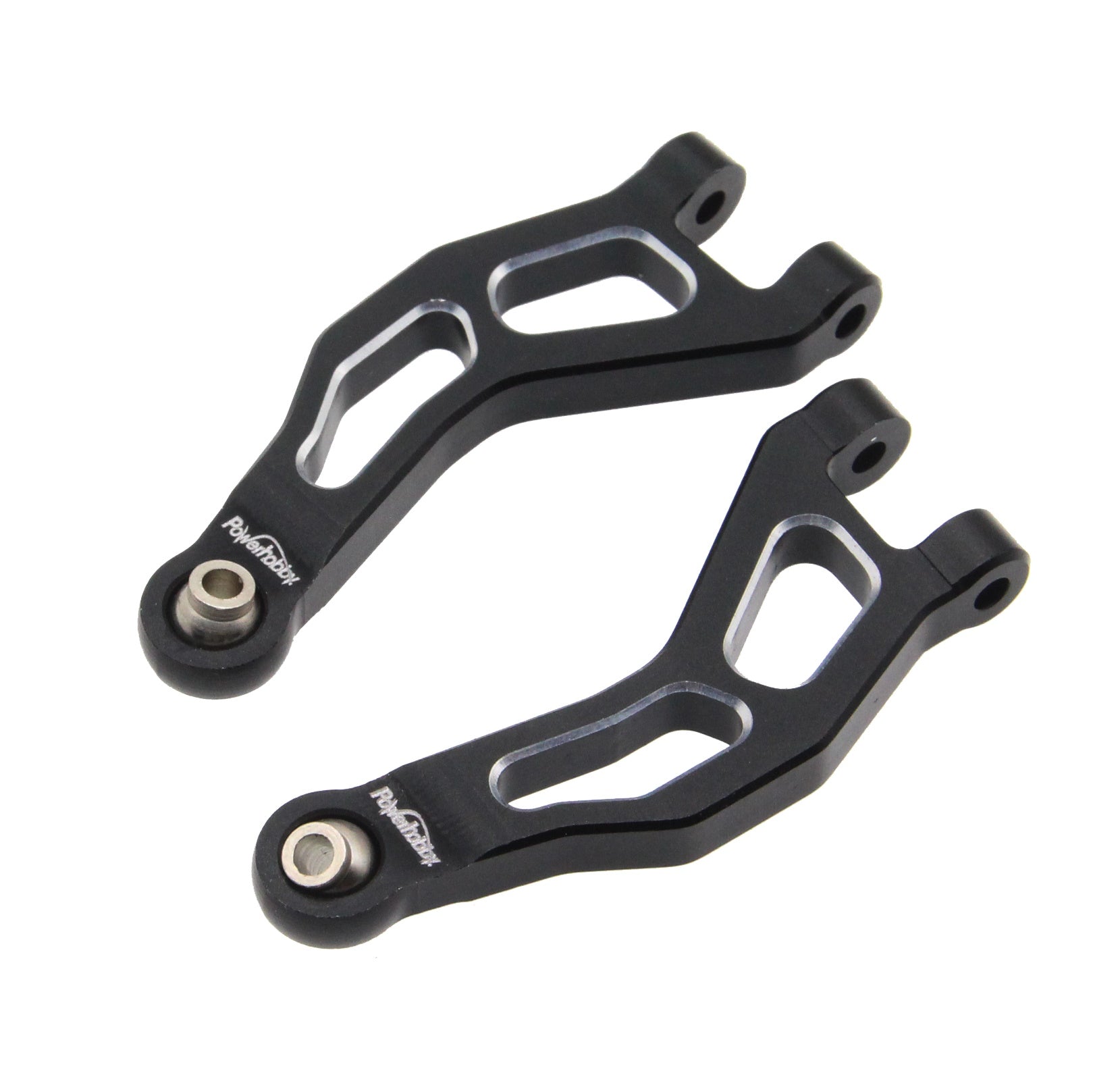 Powerhobby Aluminum Front Upper Arms Black Arrma Mojave Grom / Losi ...