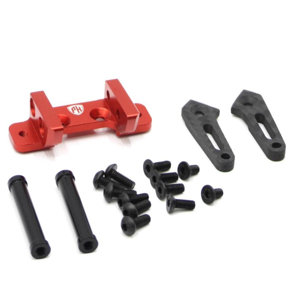 Powerhobby Aluminum Adjustable Front Connect Mount Red MST RMX 2.5 ...