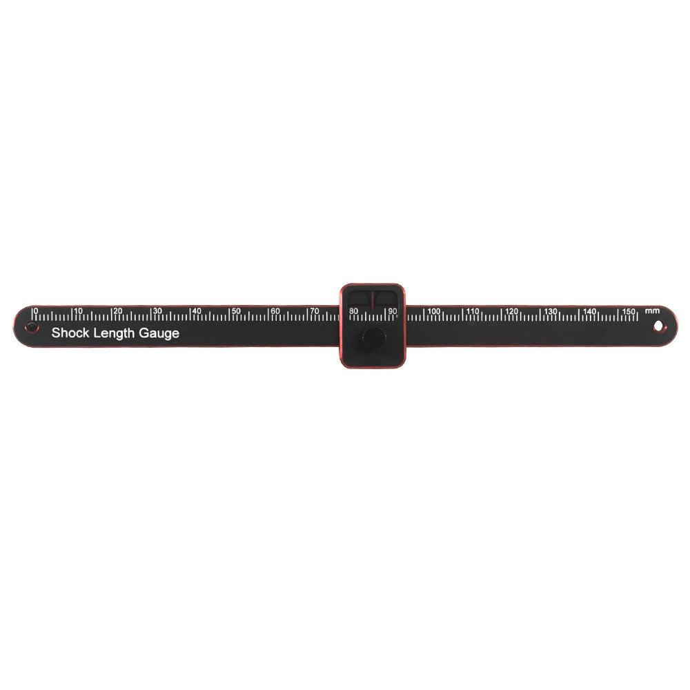 Powerhobby Aluminum Shock Length Gauge 0-150mm Red | PowerHobby