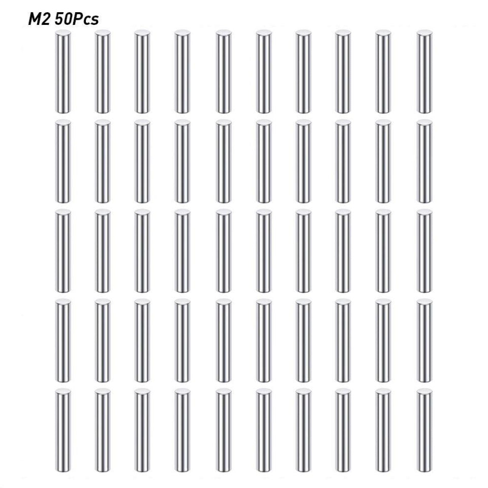 Powerhobby M2 Steel Dowel Pins Fixing Shaft Lock (50) | PowerHobby