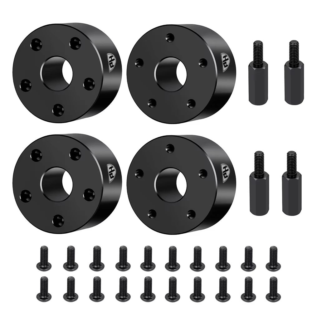 Powerhobby Aluminum Front Wheel Widened 19mm Coupler Adapters Tamiya ...
