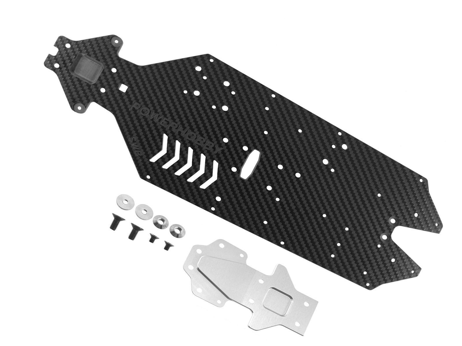 Powerhobby Carbon Fiber AERO Chassis FOR Arrma 6S Outcast / Typhon ...