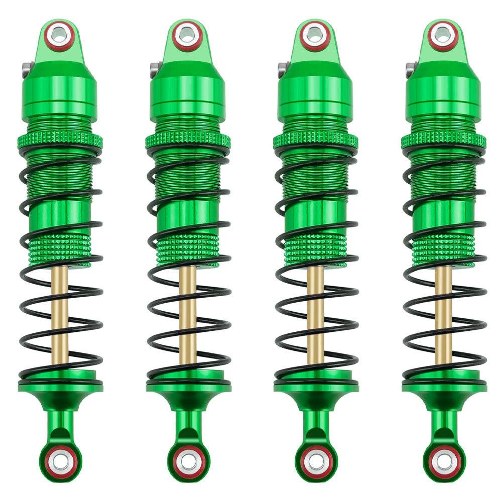 Powerhobby Aluminum Adjustable Shocks (4) Green FOR Traxxas Mini Maxx ...