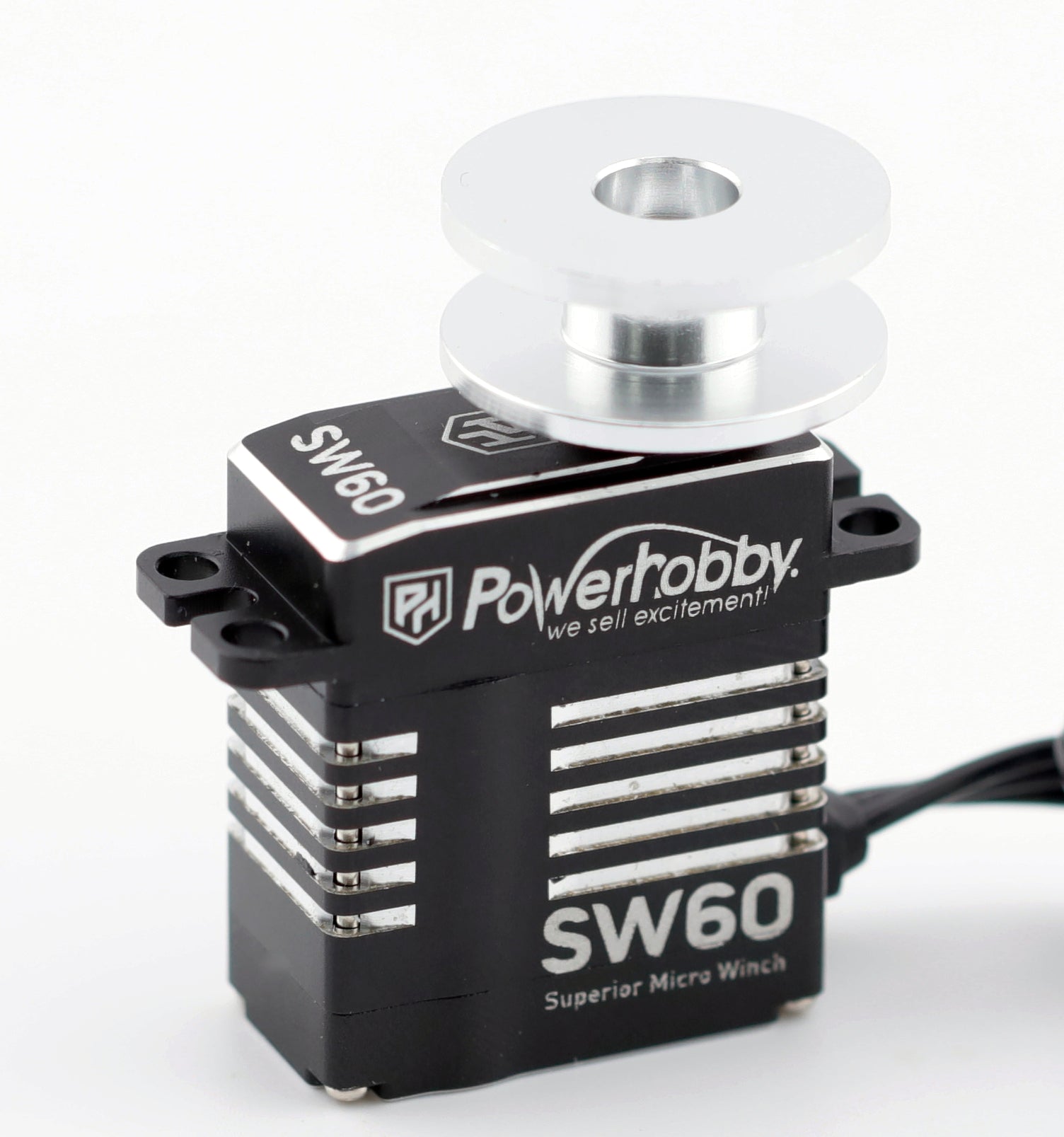 Powerhobby SW60 High Torque Superior Micro Winch Servo | PowerHobby