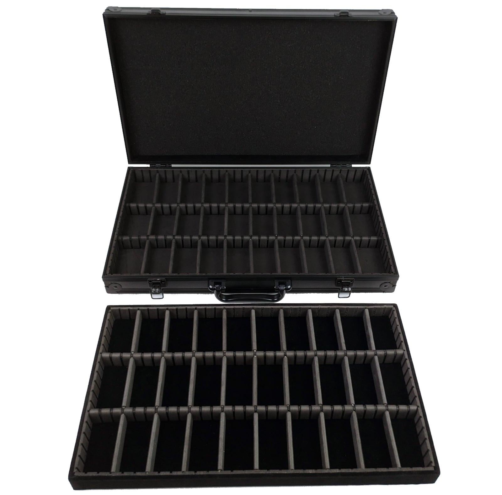 HO Slot Car Aluminum Carrying Case For AFX Auto World Tyco Aurora Fits ...
