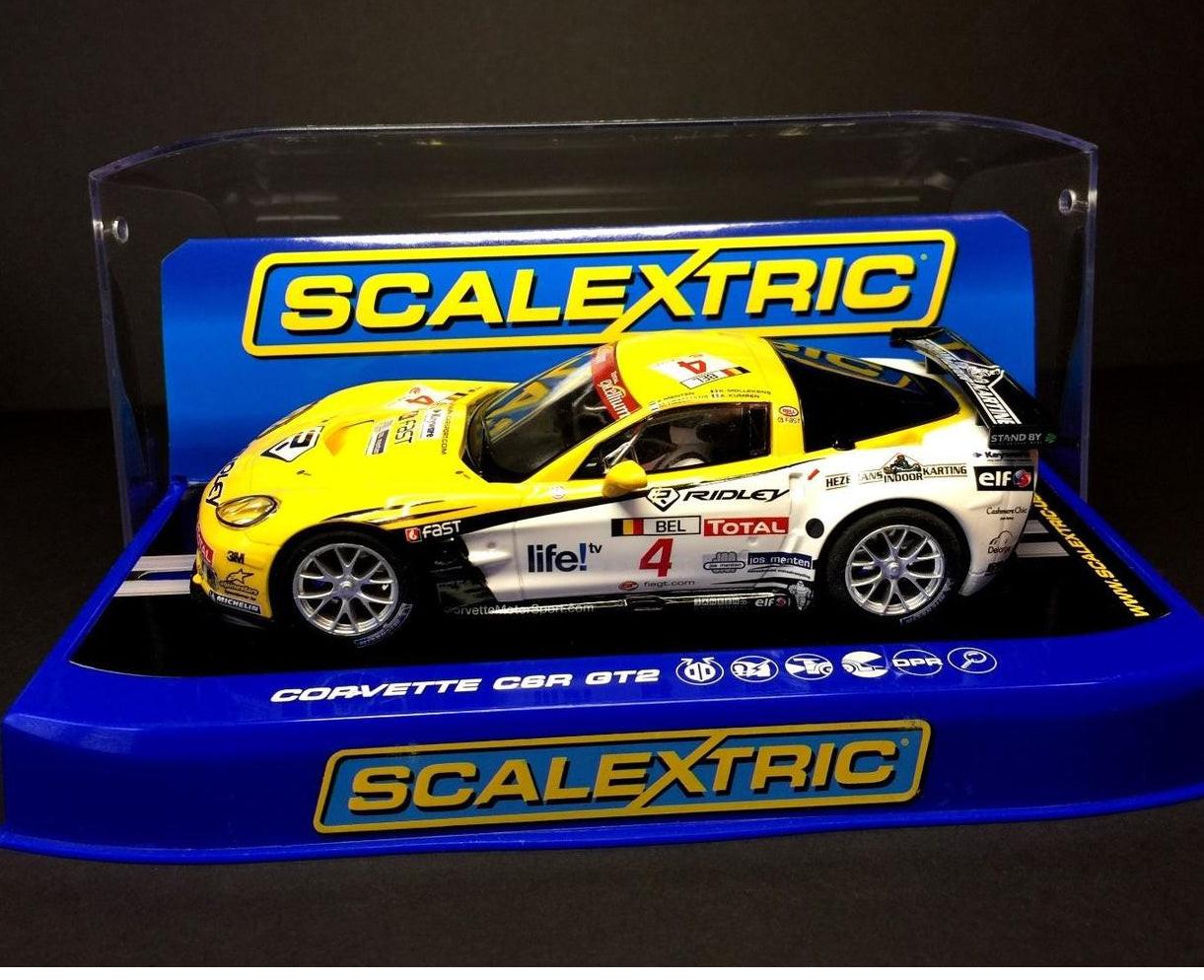 Scalextric C3390 Chevy Corvette C6R Anthony Kumpen 1/32 Slot Car DPR ...