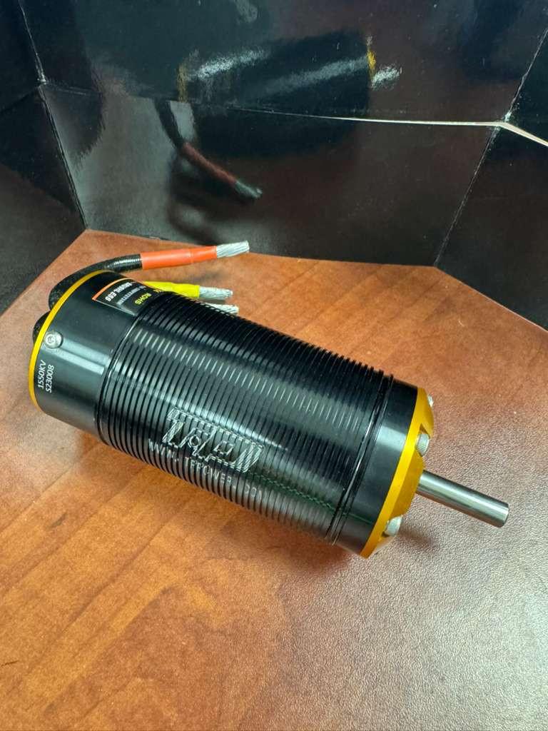 TP Power 5870 1550kv (6-8S) Brushless Motor 1/5th Scale 8MM | PowerHobby