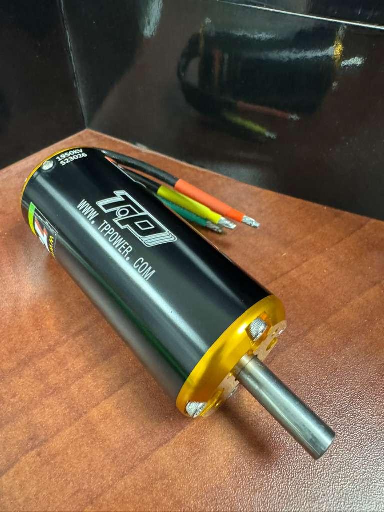 TP POWER 4060CM 1950kv Brushless Motor ( up to 6s ) 8MM | PowerHobby