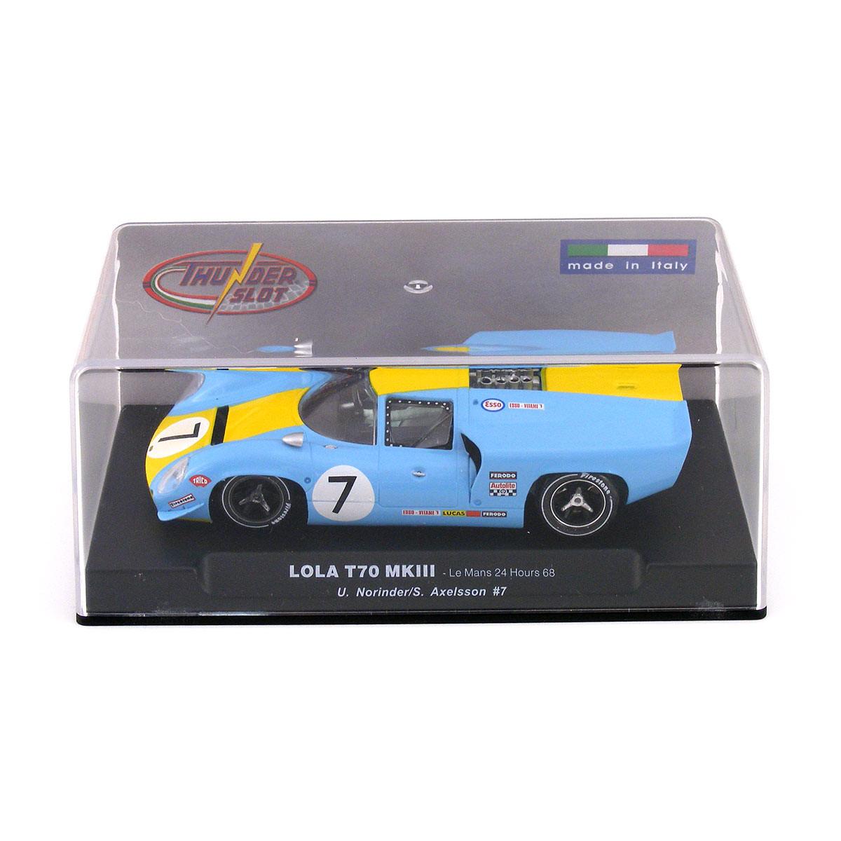 Thunderslot Lola T70 MKIII Le Mans 24h 1968 Thunder 1/32 Slot Car ...
