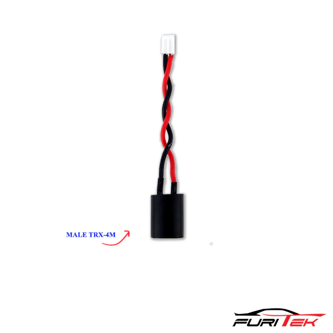FURITEK HIGH QUALITY MALE TRX-4M TO 2-PIN JST-PH CABLE FOR LIZARD PRO ...