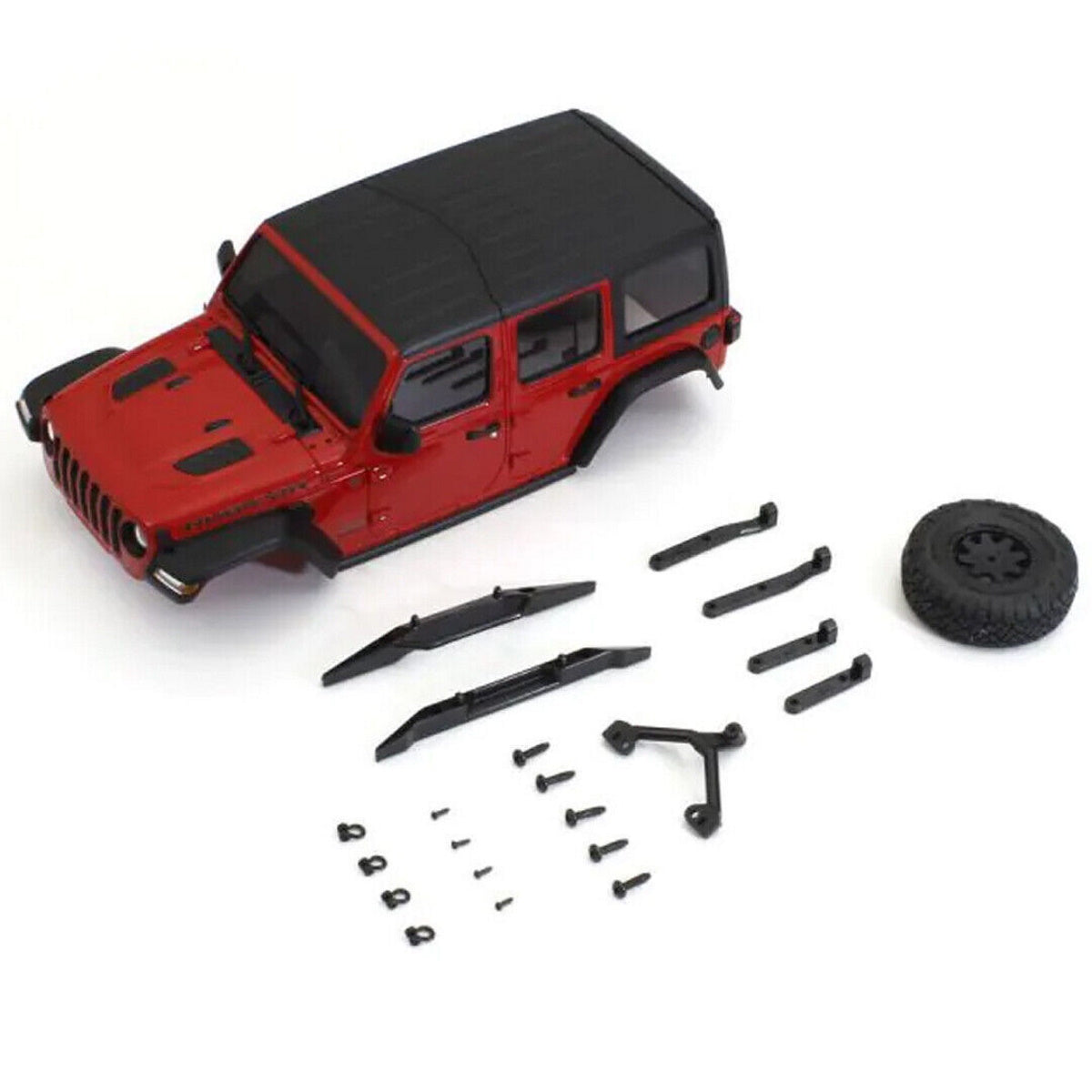 Kyosho MXB01R Jeep Wrangler Rubicon Mini-Z 4X4 Body | PowerHobby