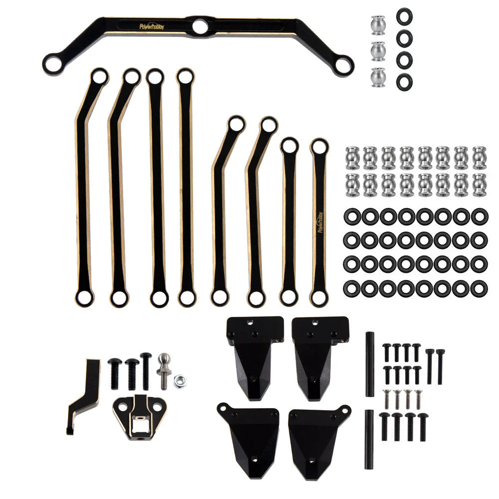 Powerhobby Brass Long Arm High Clearnce Lift Kit FOR Traxxas TRX-4M Hi
