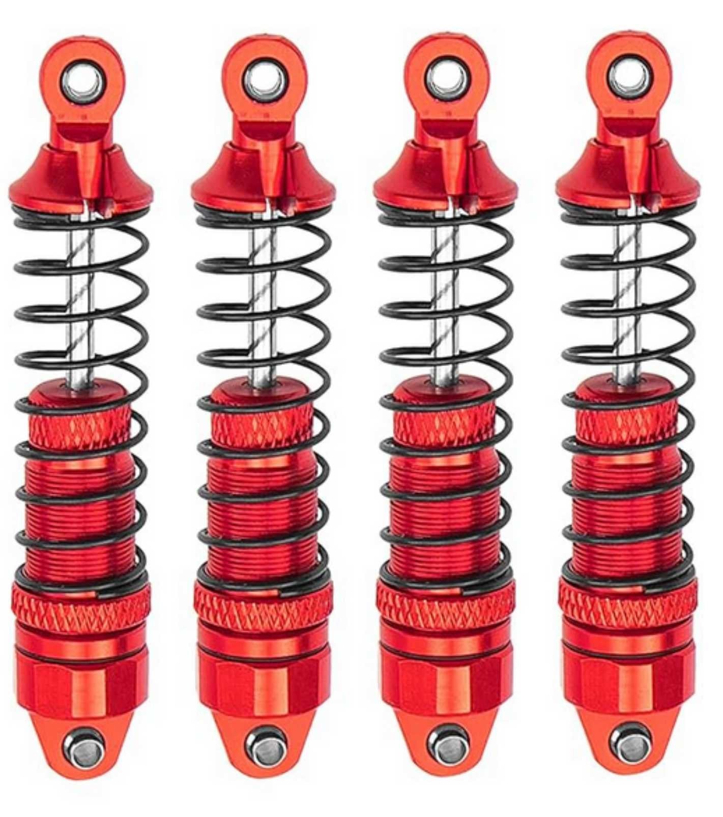 Powerhobby Aluminum Front & Rear Shocks (4) Arrma Grom Red | PowerHobby