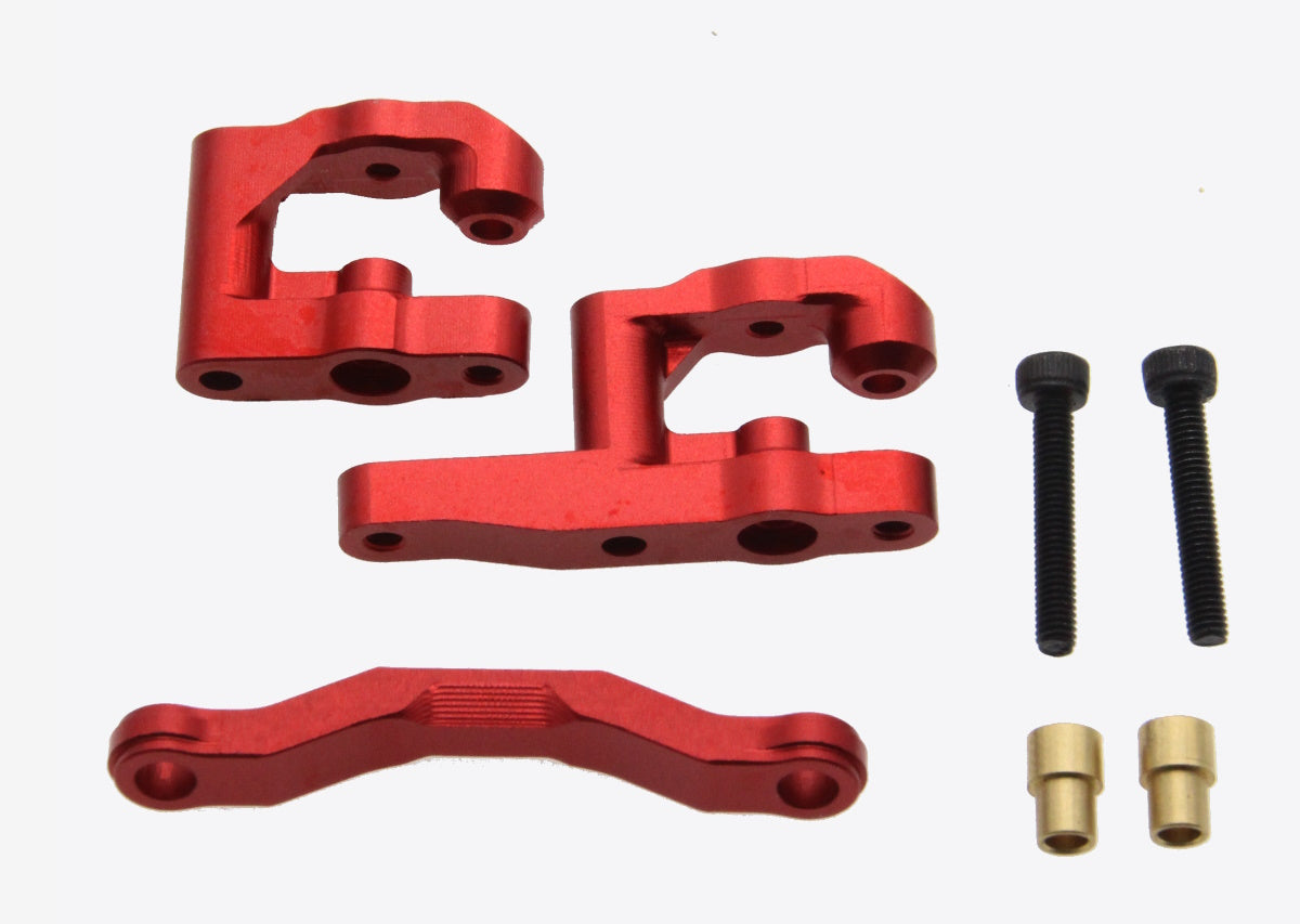 Powerhobby Aluminum Steering Set Red for Arrma GROM / Losi Nascar | PowerHobby