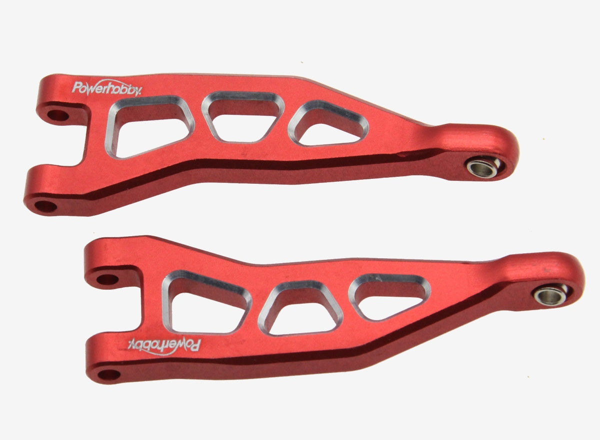Powerhobby Aluminum Rear Upper Arms Red Arrma Granite / Typhon GROM ...