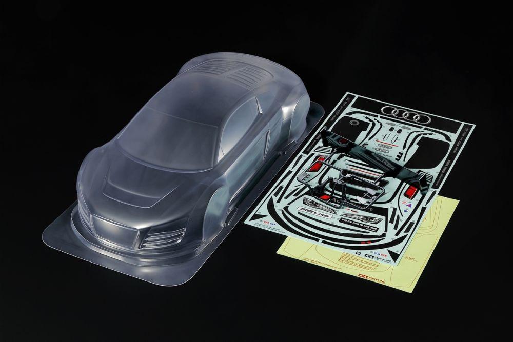 Tamiya 51754 1/10 RC Body Set Audi R8 LMS 2008 | PowerHobby