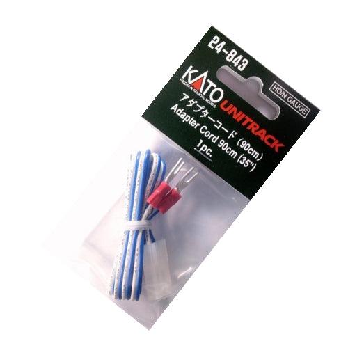 Kato 24-843 N Scale Terminal Adapter Cord, 35" [1 pc] | PowerHobby