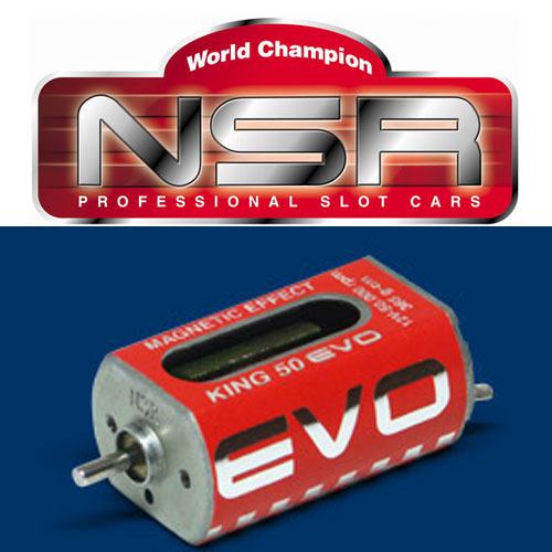 NSR 3030 King Evo Long Can 50,000 RPM Motor 1/32 Slot Car 50K | PowerHobby