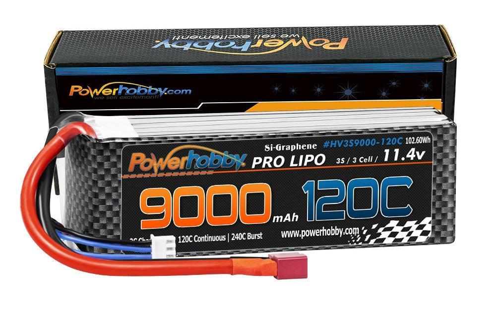 1300 MAh 3s LiPo Powerhobby 3S 11.1V 3000mAh 30C Lipo Battery Pack W ...
