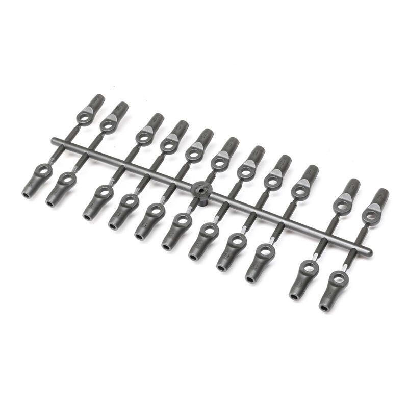 Axial AXI234036 M4 Straight Rod End 1/10 SCX10 PRO | PowerHobby