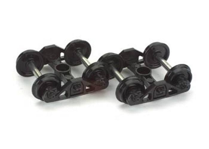 Athearn ATH90397 HO Scale Caboose Truck w/ 33" Metal Wheels Set (2 ...